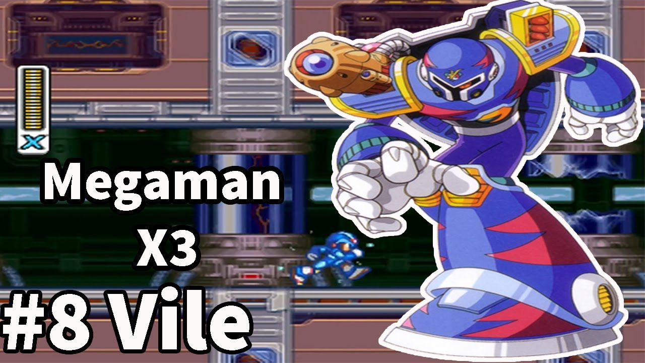 Guía Megaman X3 SNES Parte 8 Vile - YouTube