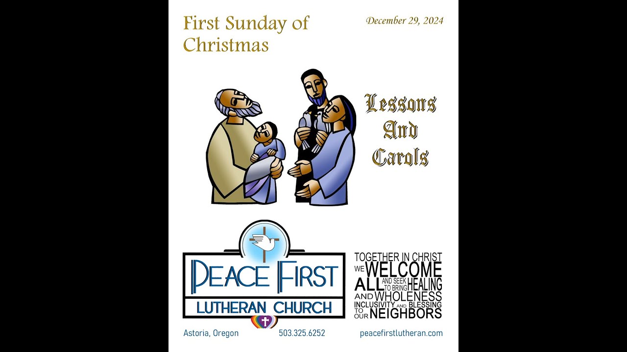 First Sunday of Christmas, December 29, 2024 | 8:30 AM Worship Service ...