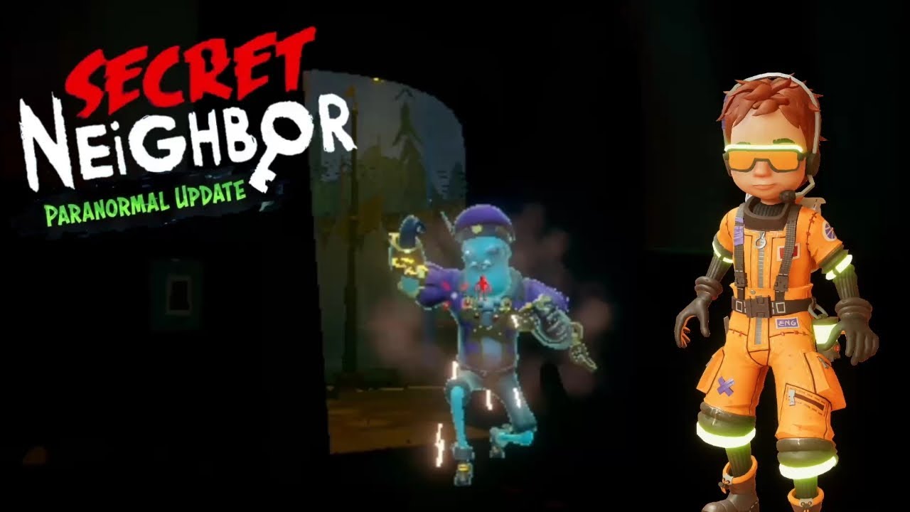 Secret Neighbor Paranormal Update Inventor&Scout - YouTube