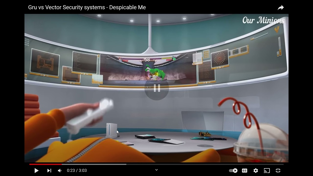 Vector playing wii exposed - YouTube