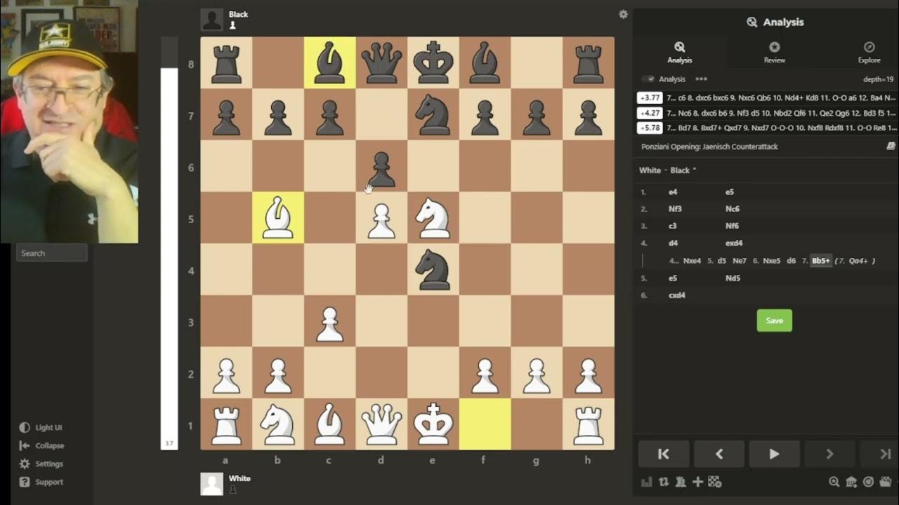 Trappy Opening Traps #4 - The Ponziani B + N + Pawn Pattern analyzed with My Dad's Rules - YouTube