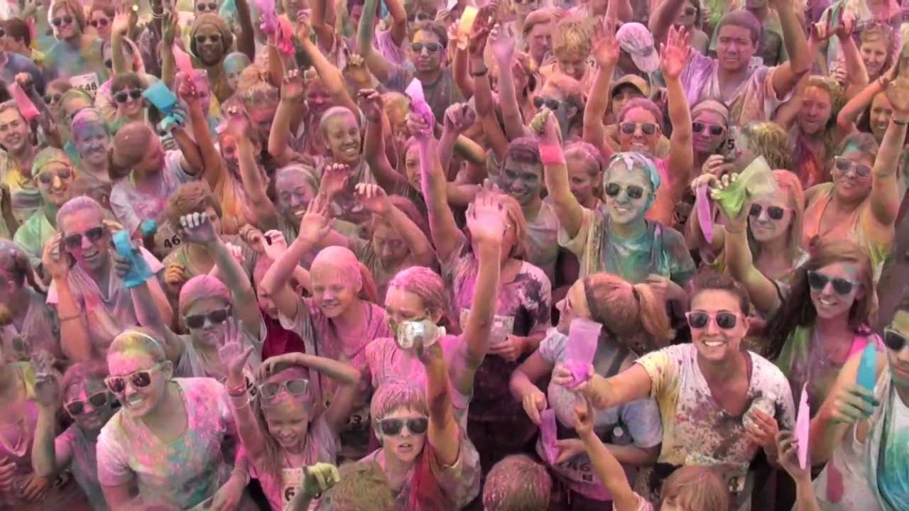 Color Me Rad V2 - The 5K After Party 2012 - YouTube