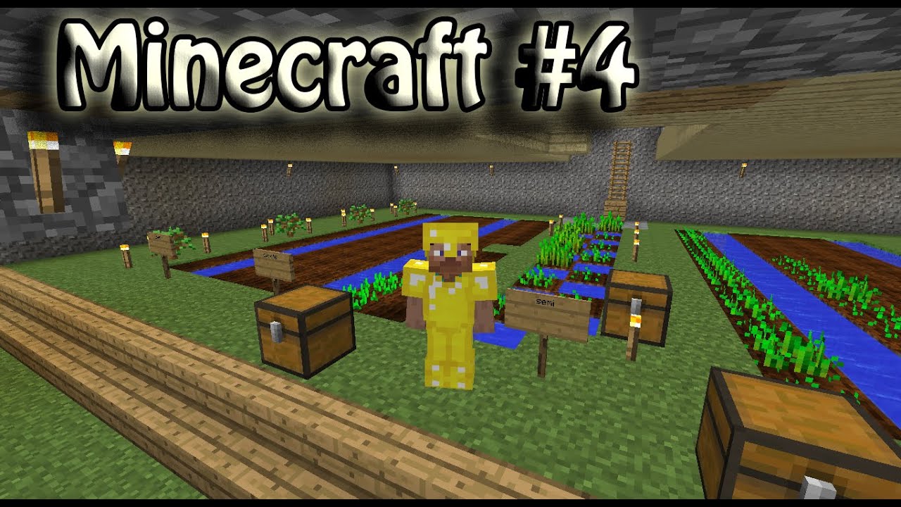 MINECRAFT 4 FINALMENTE DIAMANTI E NOVITA'!! - YouTube