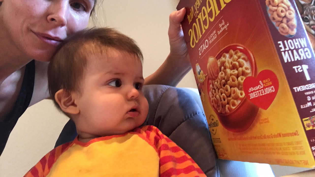 #Livestream 👩🏼👶🏼 Can Babies Eat Cheerios? Tanya & Baby Ozzie Breakfast ...