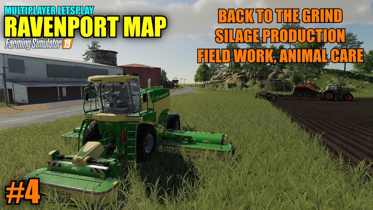 FS19 - Ravenport Map "Multiplayer Letsplay" Part 4 - YouTube