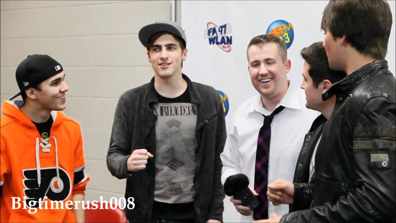Big Time Rush Interview @ The Jingle Ball - YouTube