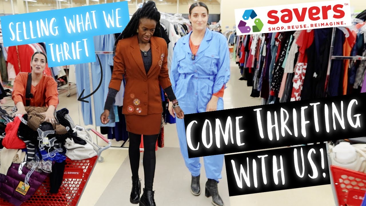 THRIFTING TO SELL; WE NEEDED A RACK INSTEAD OF A CART|COME THRIFTING ...