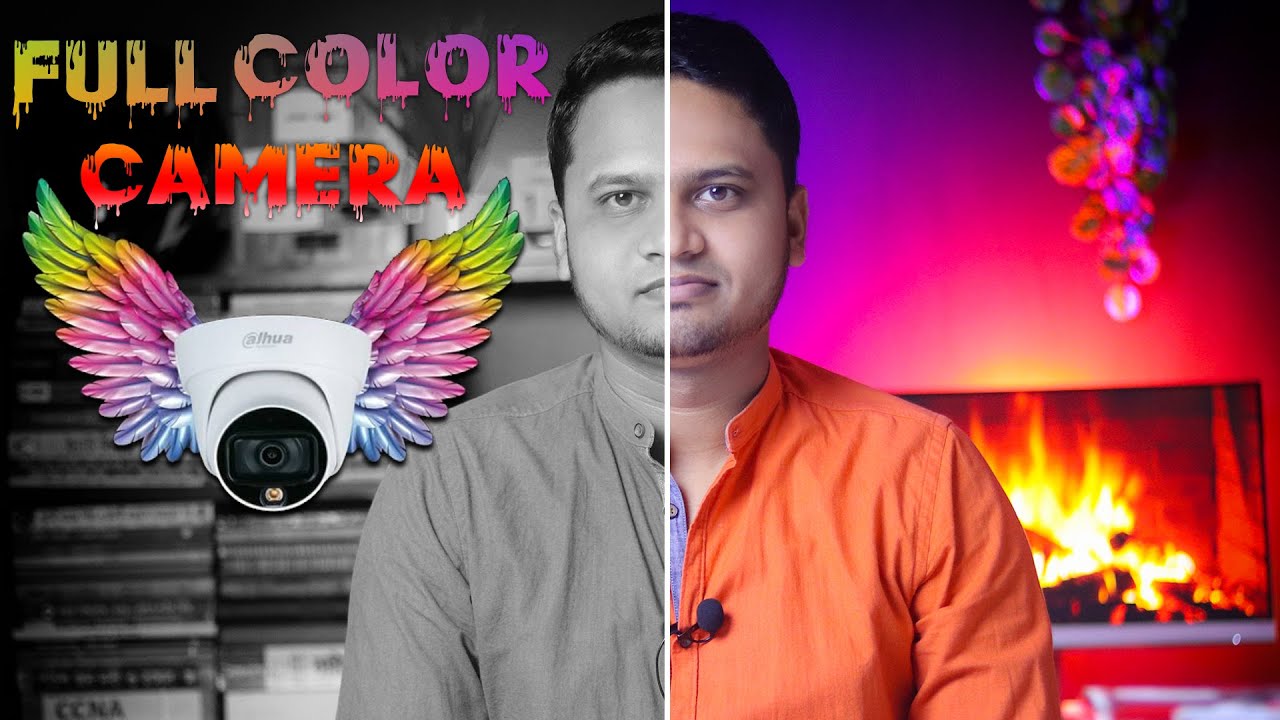 Dahua Full Color Camera Review & Unboxing || Explain on Colorvu Night ...