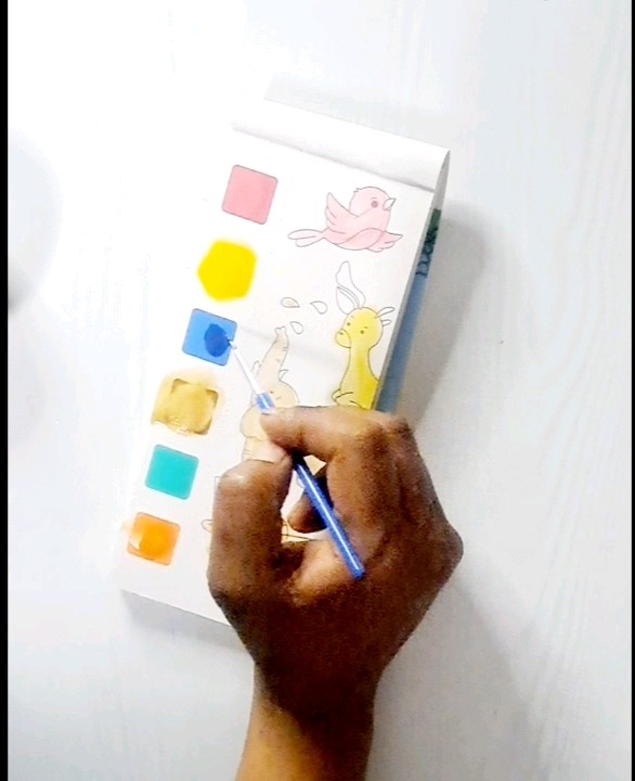 Water Coloring book📚📖👍 #review #meesho #shorts #viral - YouTube
