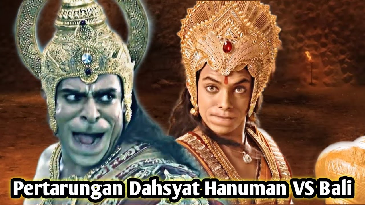 PERTARUNGAN DAHSYAT HANUMAN VS BALI| HANUMAN VS BALI - YouTube