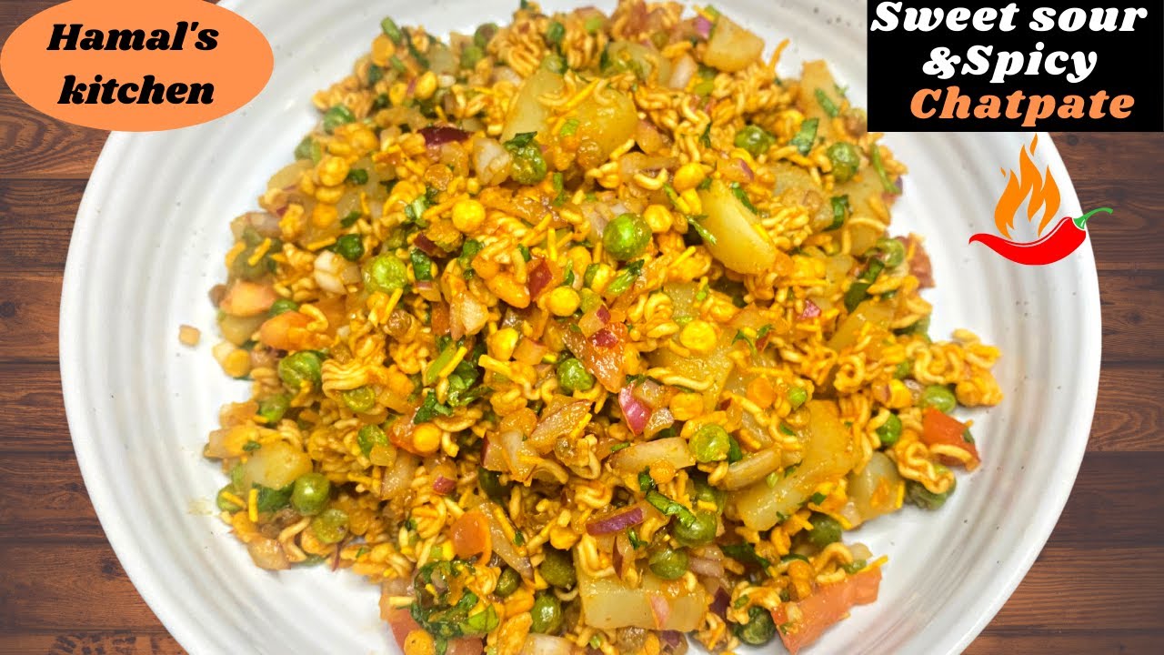 Sweet sour and spicy chatpate | Easy chatpate recipe | How to make ...