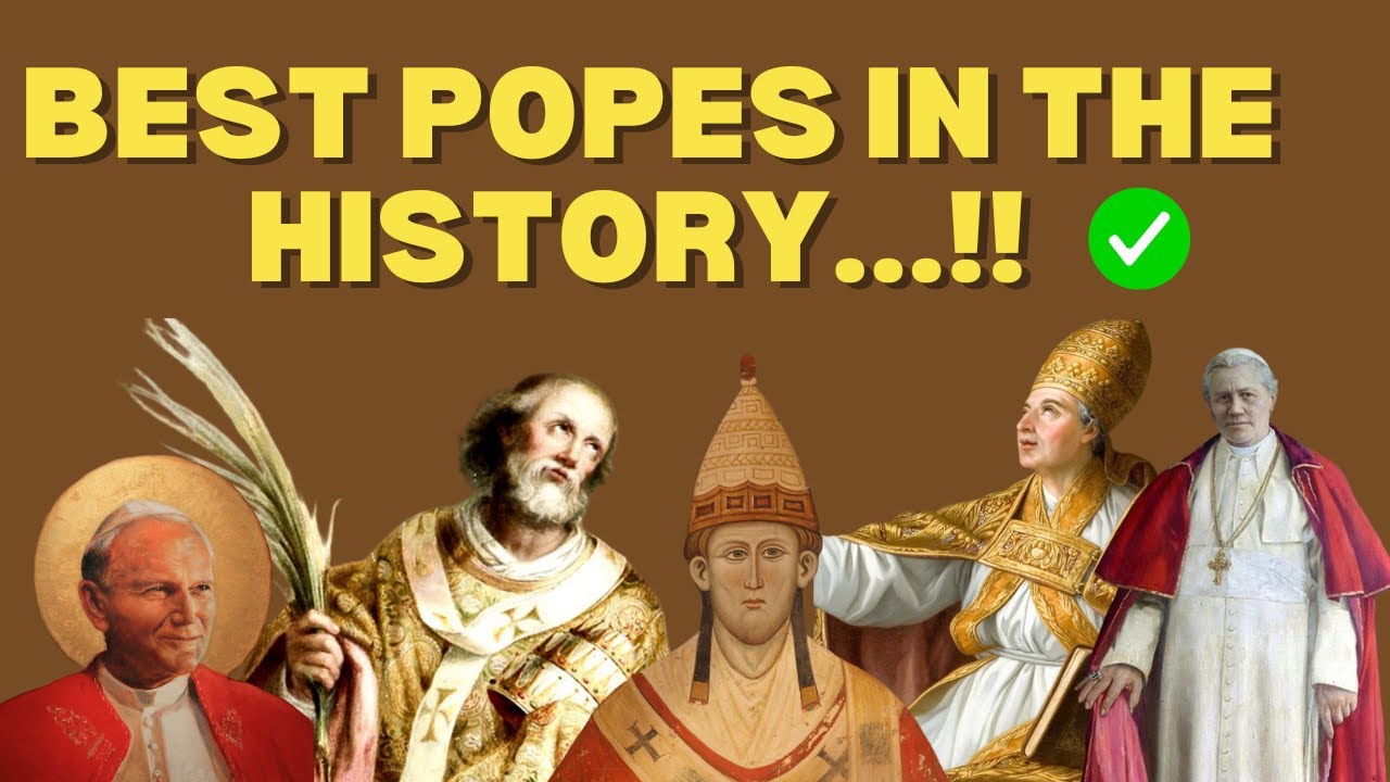 Top 5 Best Popes in History | #3 is UNEXPECTED..!! - YouTube