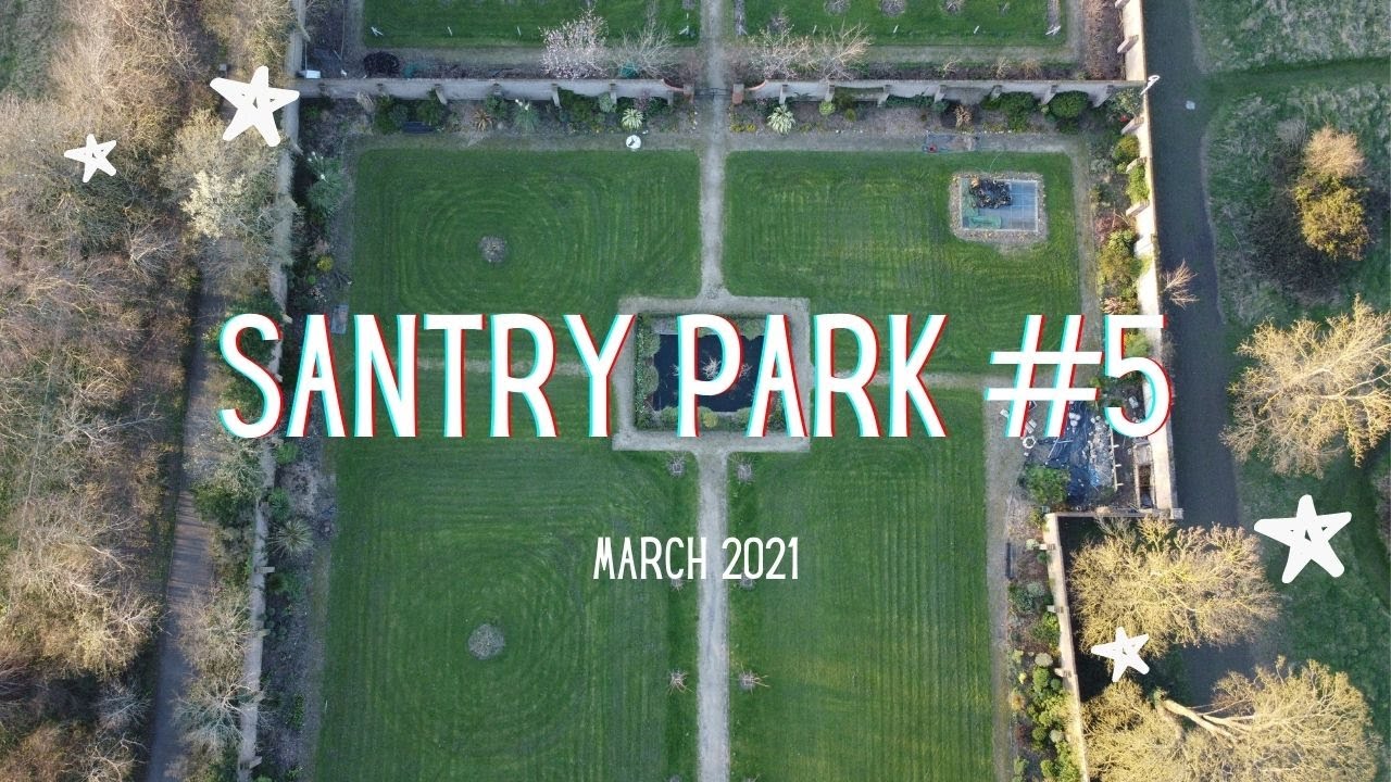 4K Santry Park - Golden hour drone footage, Dublin, Ireland. March 2021 ...