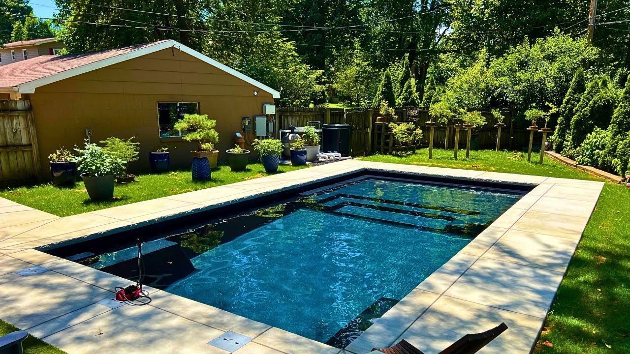 The Dream Swimming Pool Build Complete! - YouTube