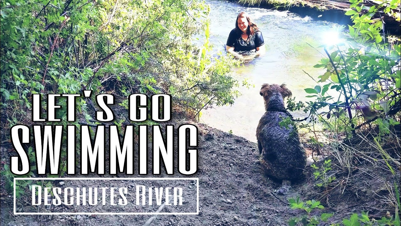 VanLife Down By The River | Swimming in the Deschutes River and Chasing ...