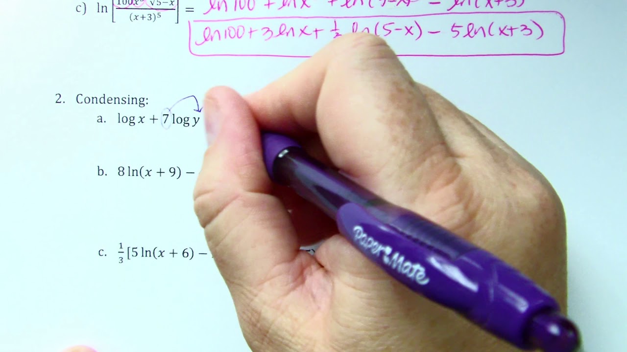 Math 160 Ch 4 Section 4 - YouTube