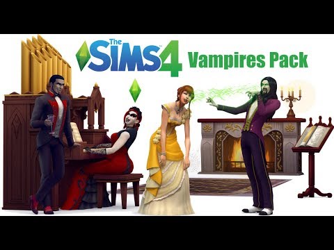 Showing off the Fangs | The Sims 4 Vampires - YouTube