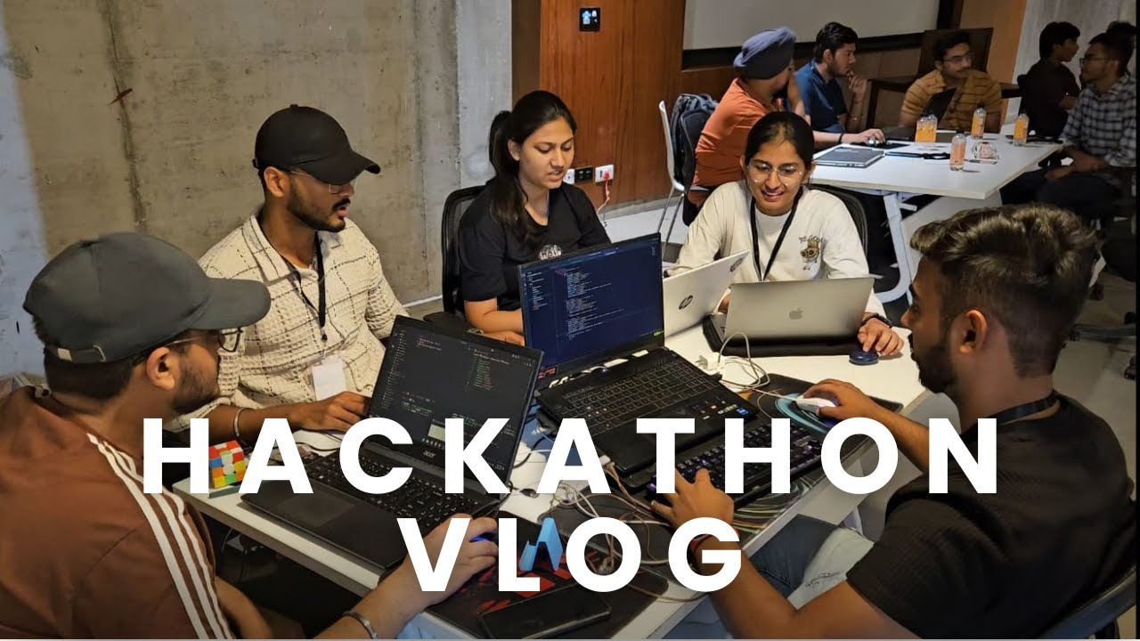 I attended my FIRST Hackathon! | Vlog - YouTube