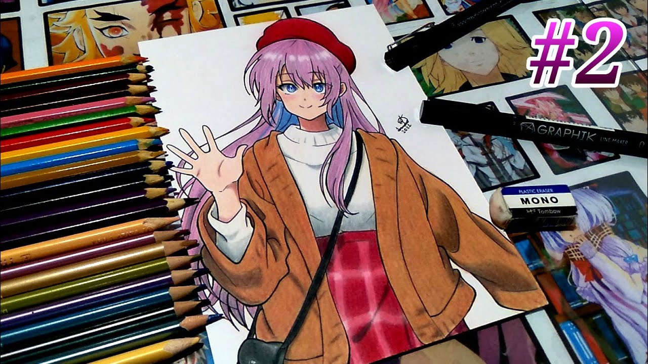 Drawing Shikimori / Shikimori Not Just A Cutie / how to draw ( parte 2 ...