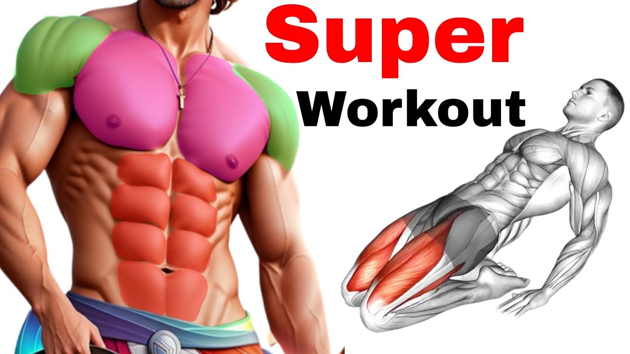 Super Strength Workout At Home | No Equipment | Beginners Exercise - YouTube