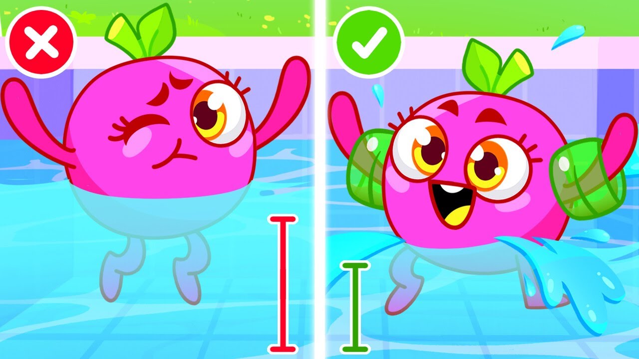 Play Safe at the Beach 🏖️👙 Safety Tips for Kids by Pit and Penny Babies ...