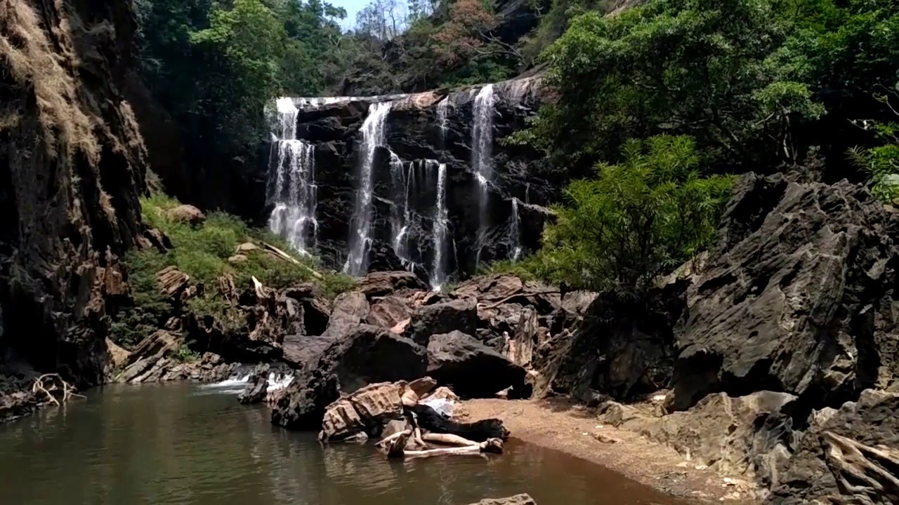 Sathoddi Falls #YALLAPUR Karnataka Mansoon - YouTube