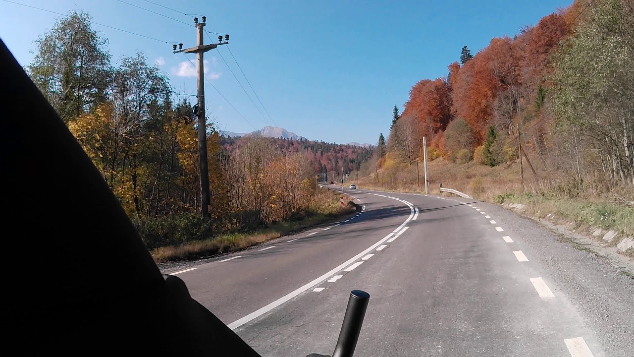 [4K-30] Predeal-Rasnov 1 Cu Bicicleta - Intrare Pe Traseu [2019.10.19 ...