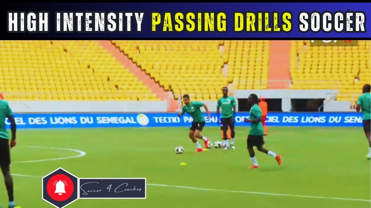 📢High Intensity Passing Drills Soccer - YouTube