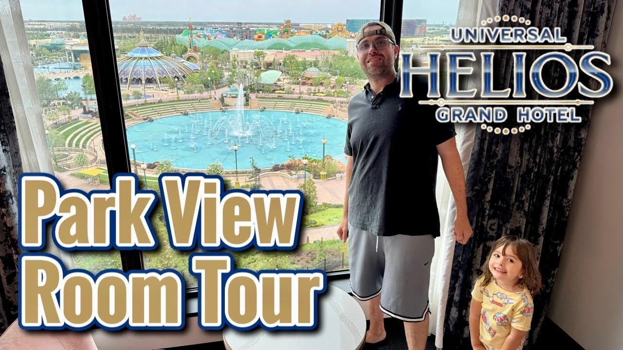 Universal Orlando's NEWEST Hotel inside a Theme Park!! | PARK VIEW Room ...