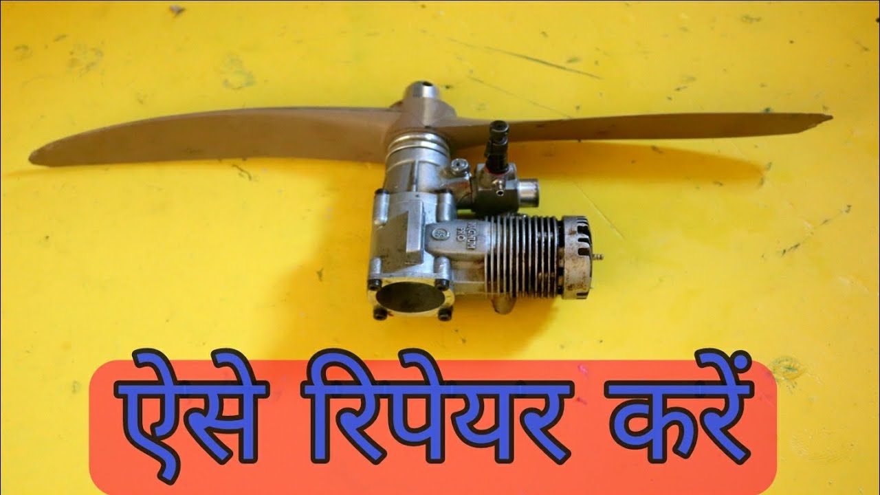 How to rebuild model airplane engine | the basics of a engines for Rc ...