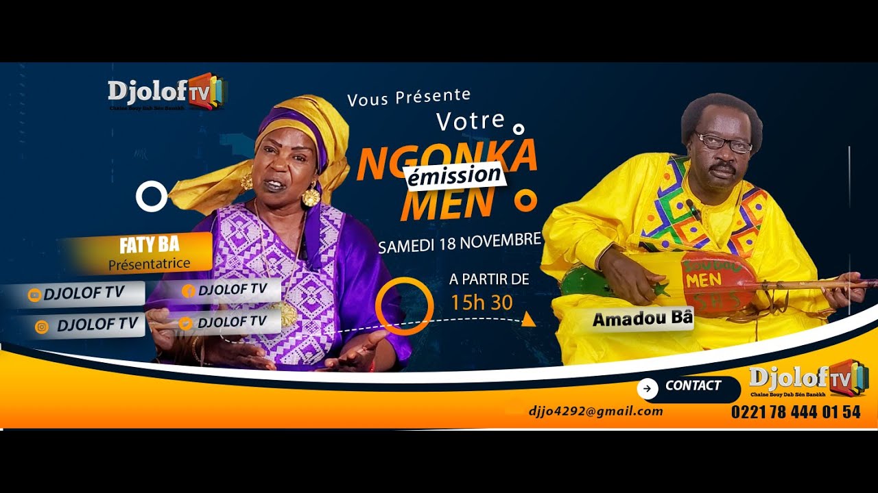 Ngonka Mén avec Faty BA invité Amadou BA Musicien - YouTube