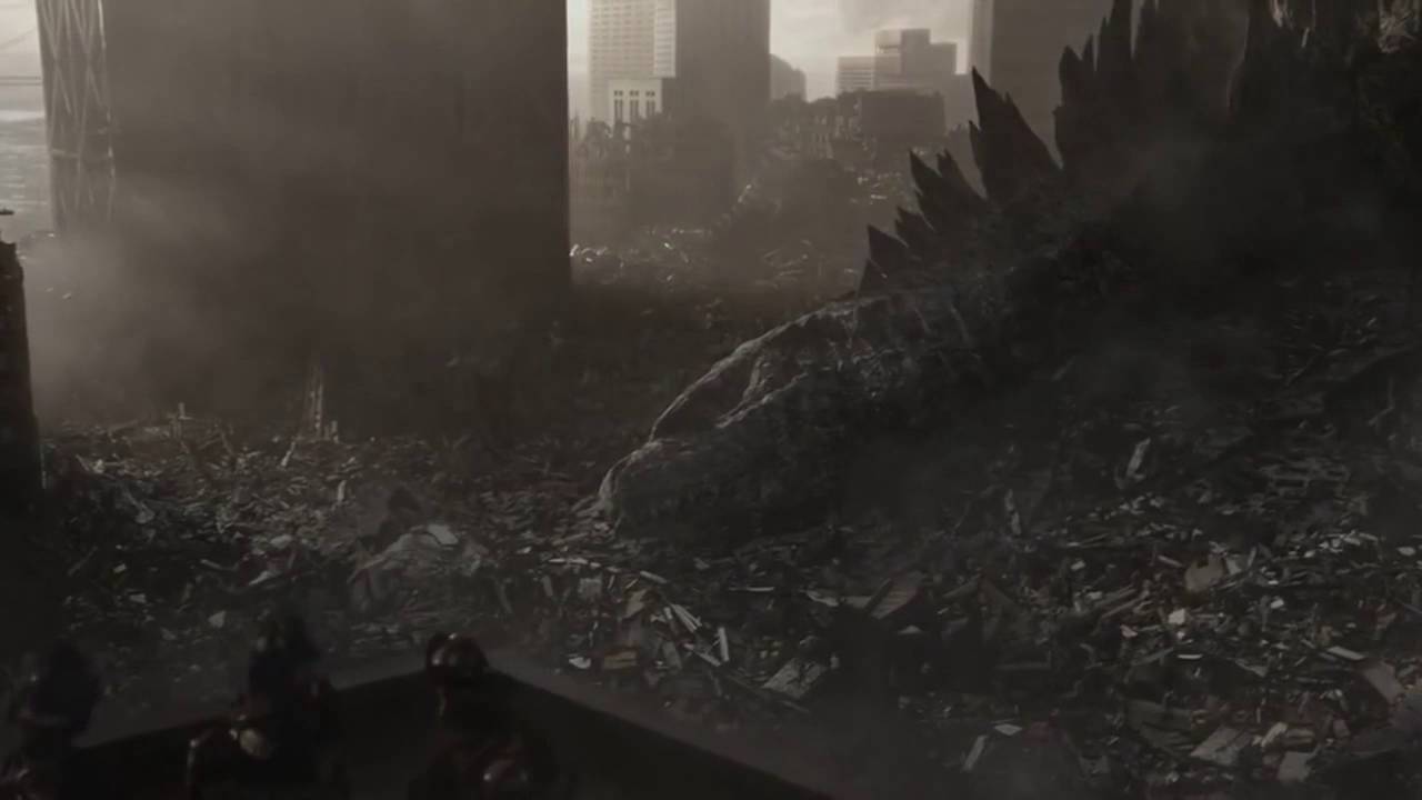 Godzilla 2014 End Scene Rescore - YouTube