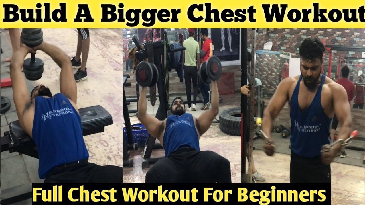 6 Bigger Chest Workout || How to Grow Chest || Chest Exercise | - YouTube