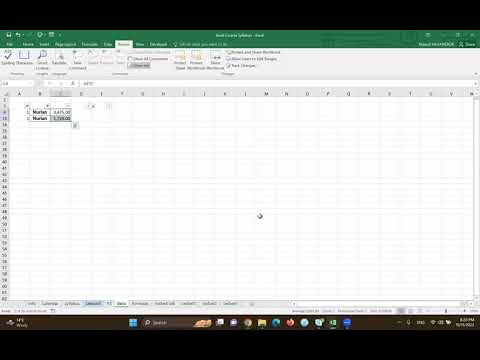 Excel training Lecture 3_ 11.10.2023 part1 - YouTube