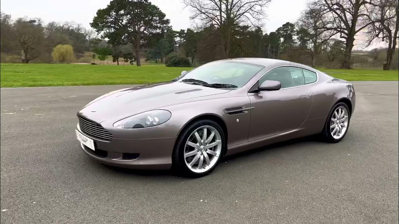 Aston Martin DB9 Manual - video tour - YouTube