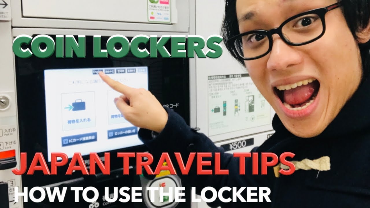 Coin Locker in Japan - YouTube