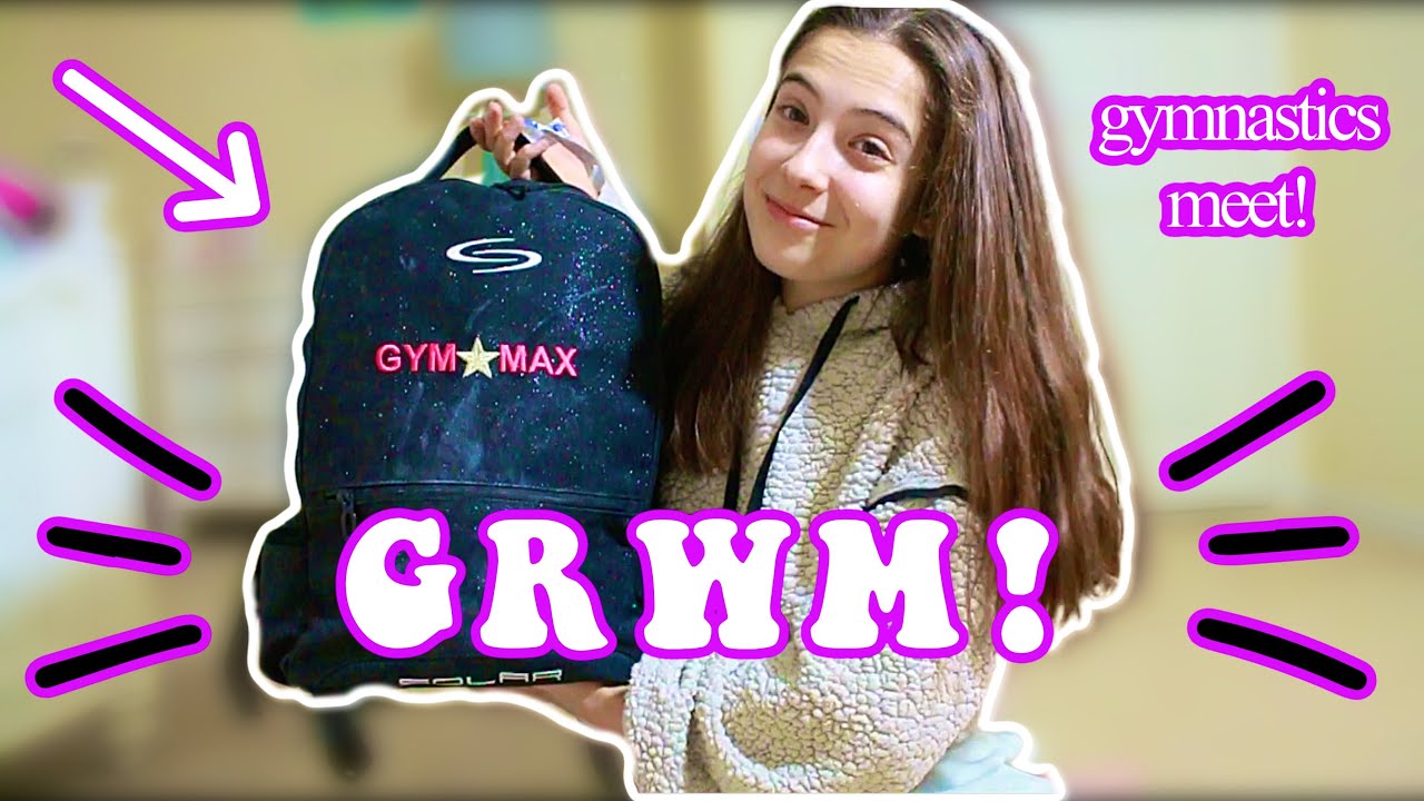 GRWM for my GYMNASTICS MEET! - YouTube