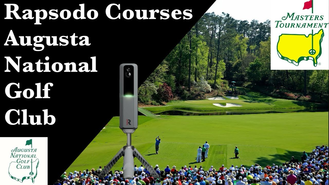 Rapsodo Simulation - Playing the back 9 at Augusta National Golf Club ...