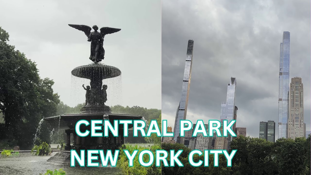 Raining Central Park 4K Tour: Best Photo Spots & Filming Locations in ...