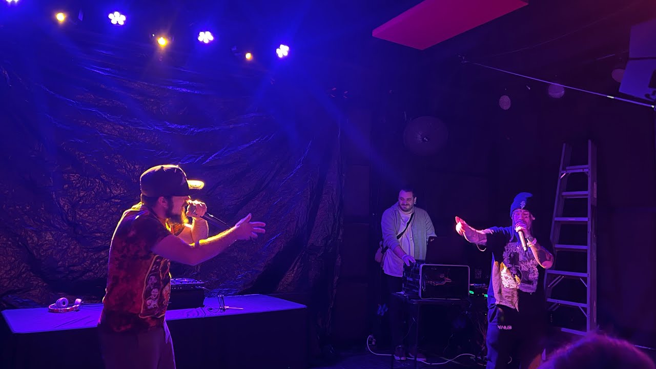 Siamese goat god Cartoon Bondurant ft enokh xmortiz live preformance ...
