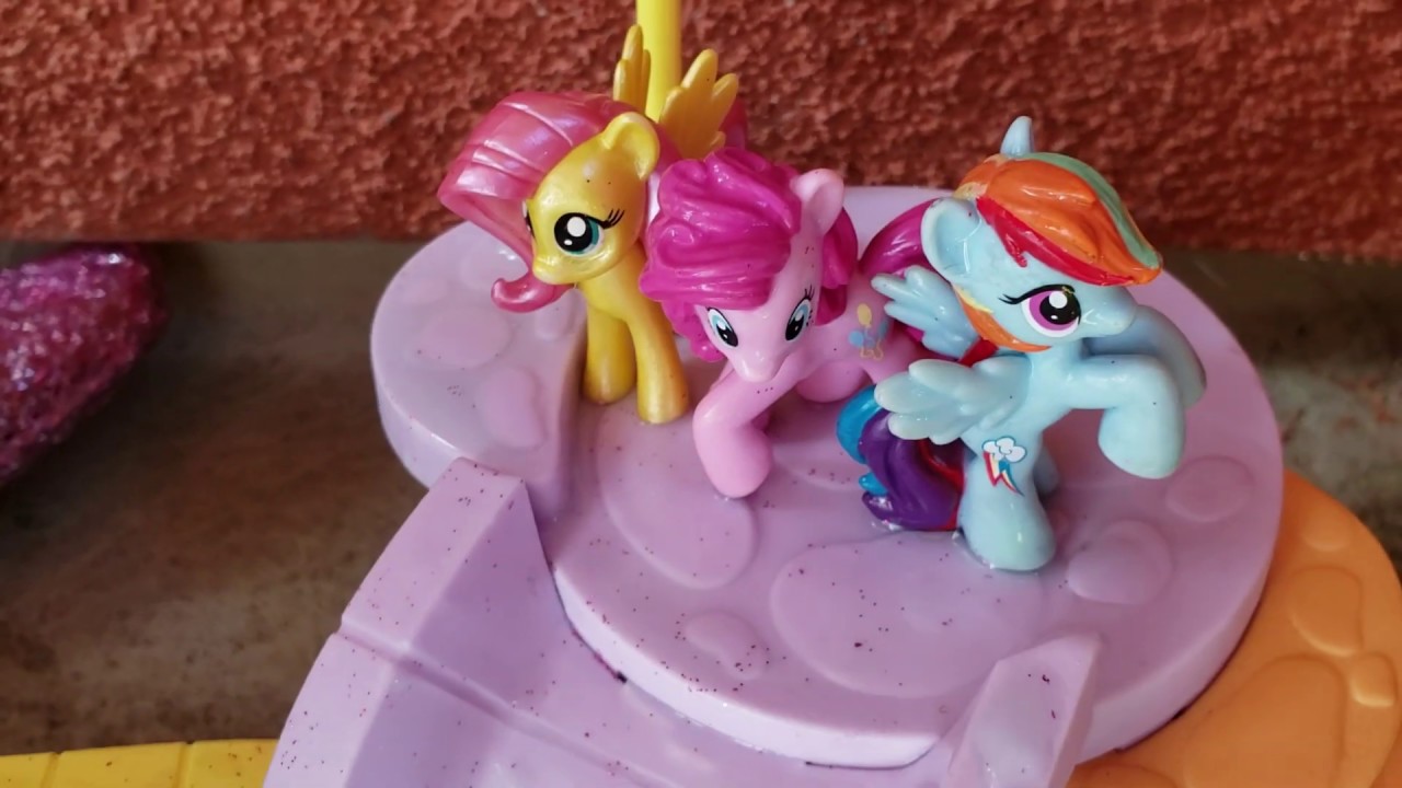 My Little Pony Pool Party with Bath Bombs!! - YouTube