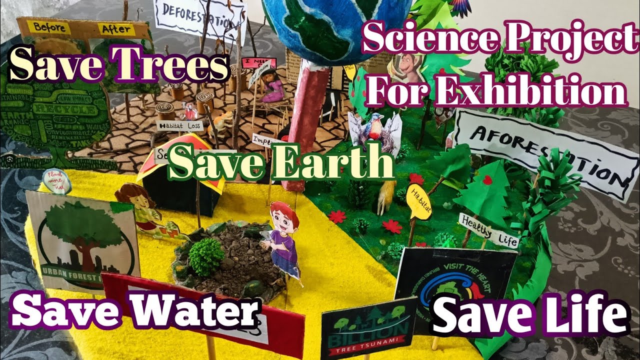 Science project working model easy | 3d model science project | Working ...