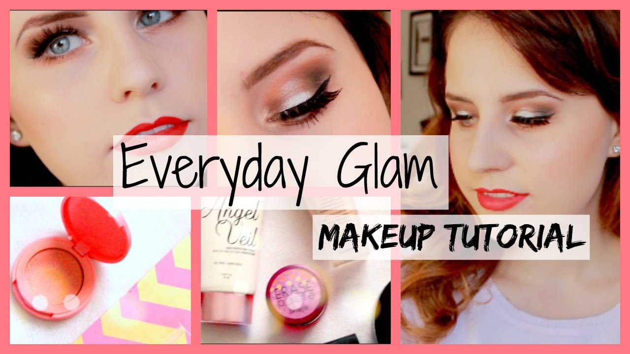 Everyday Glam Makeup Tutorial - YouTube