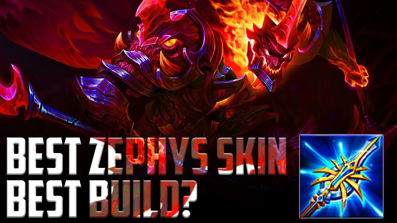 𝐙𝐄𝐏𝐇𝐘𝐒 🔥 Skin So AMAZING | Zephys Build + Arcana | Arena of valor - YouTube