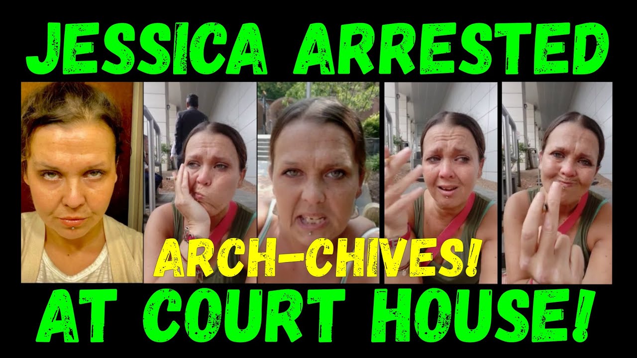 Jessica Arrested at Court House & Cries a River of Tears! - YouTube