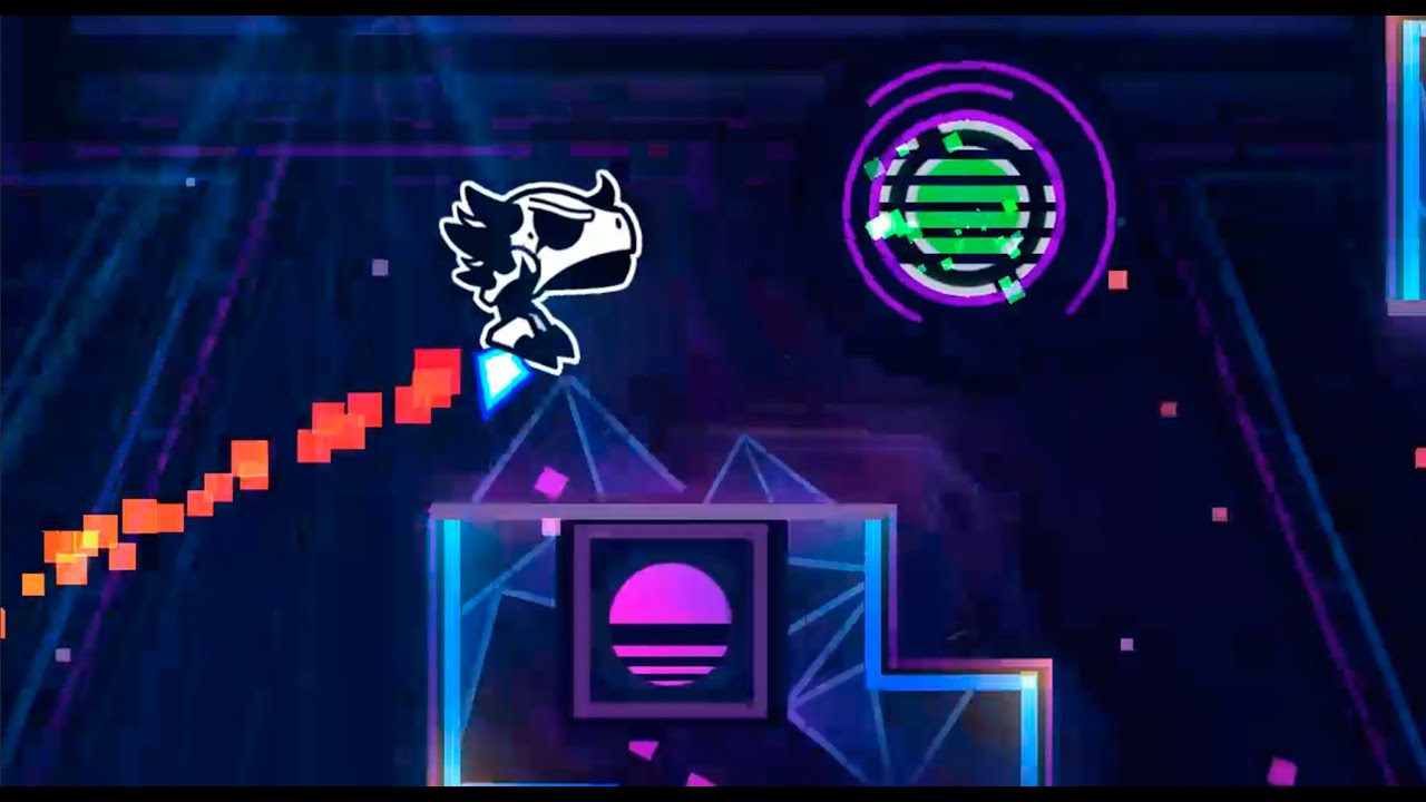 "RUUUN" by qMystic & more [4K60FPS] - Geometry Dash Showcase - YouTube