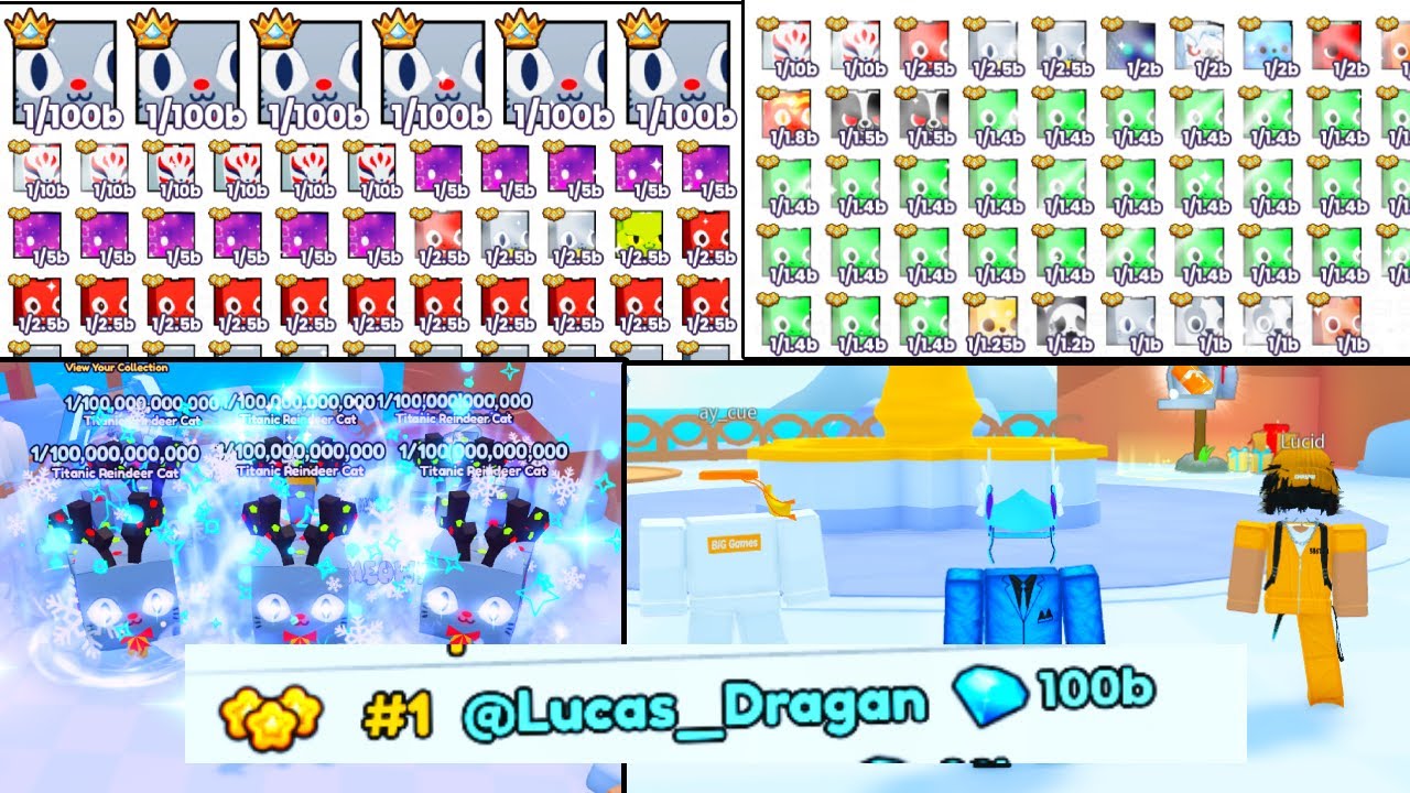 FIRST PLAYER TO REACH 100B IN PETS GO???!!! *most insane inventory ...