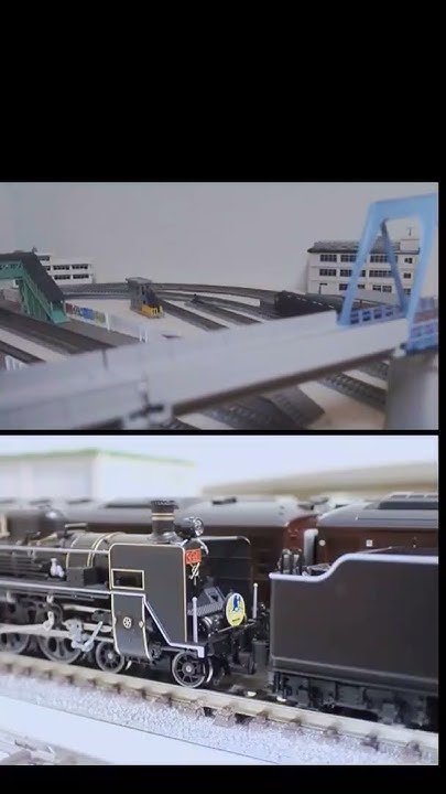 3 JR西日本 「SLやまぐち号」重連D51-200+C57-1+35系 JR WEST “SL YAMAGUCHI” double heading D51-200+C57-1+35 ＃ ...