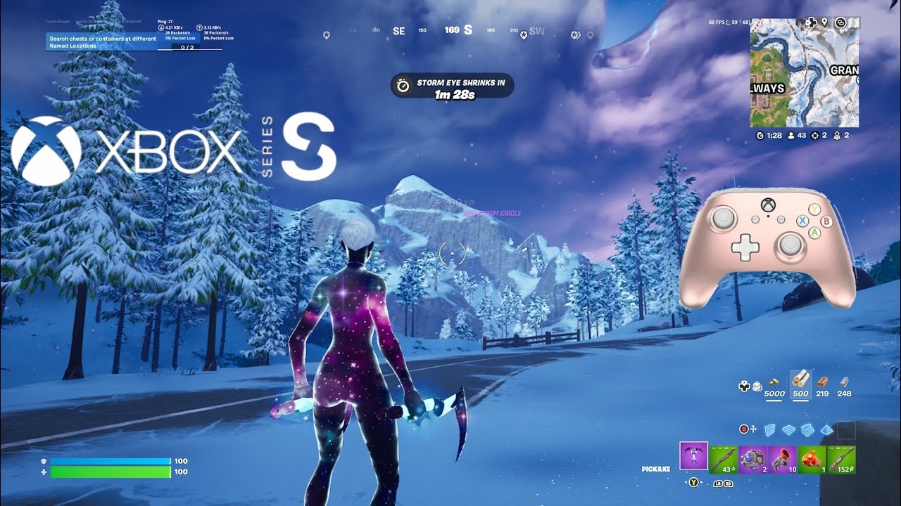 Xbox Series S Fortnite Chapter 5 Gameplay (4k 60FPS) - YouTube