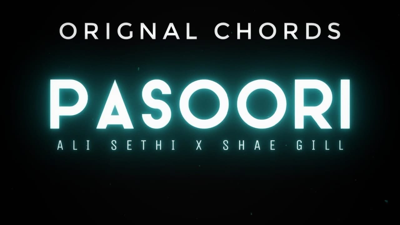 Pasoori Chords - YouTube
